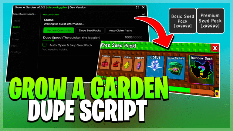 Grow A Garden Dupe Script – Duplicate Items & Multiply Your Progress in Roblox - Grow A Garden ...